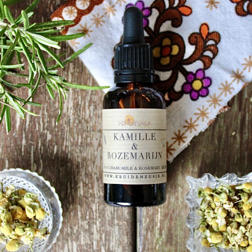 Kamille & Rozemarijn | Body oil | Kruidenzusje